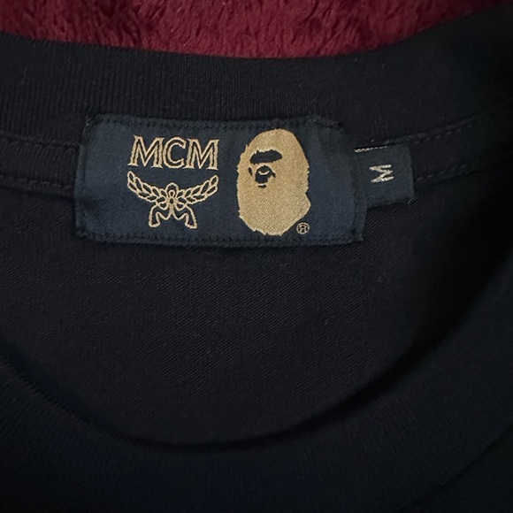 Bape | Shirts | Bape X Mcm Collab Tee | Poshmark